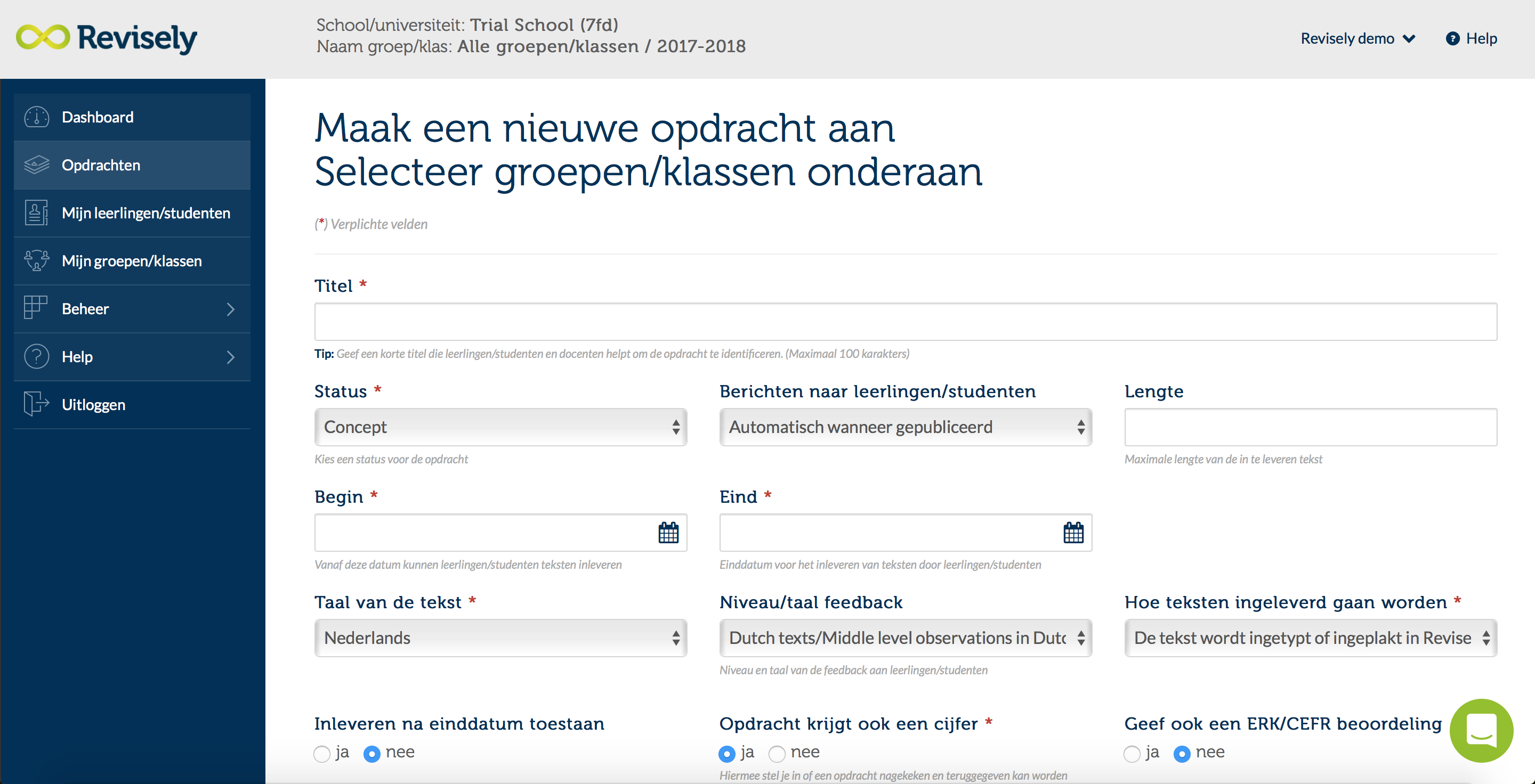 Revisely Voor docenten - Revisely