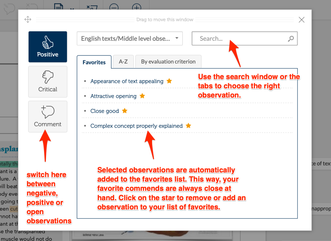 Revisely Giving of feedback - correcting texts - Revisely