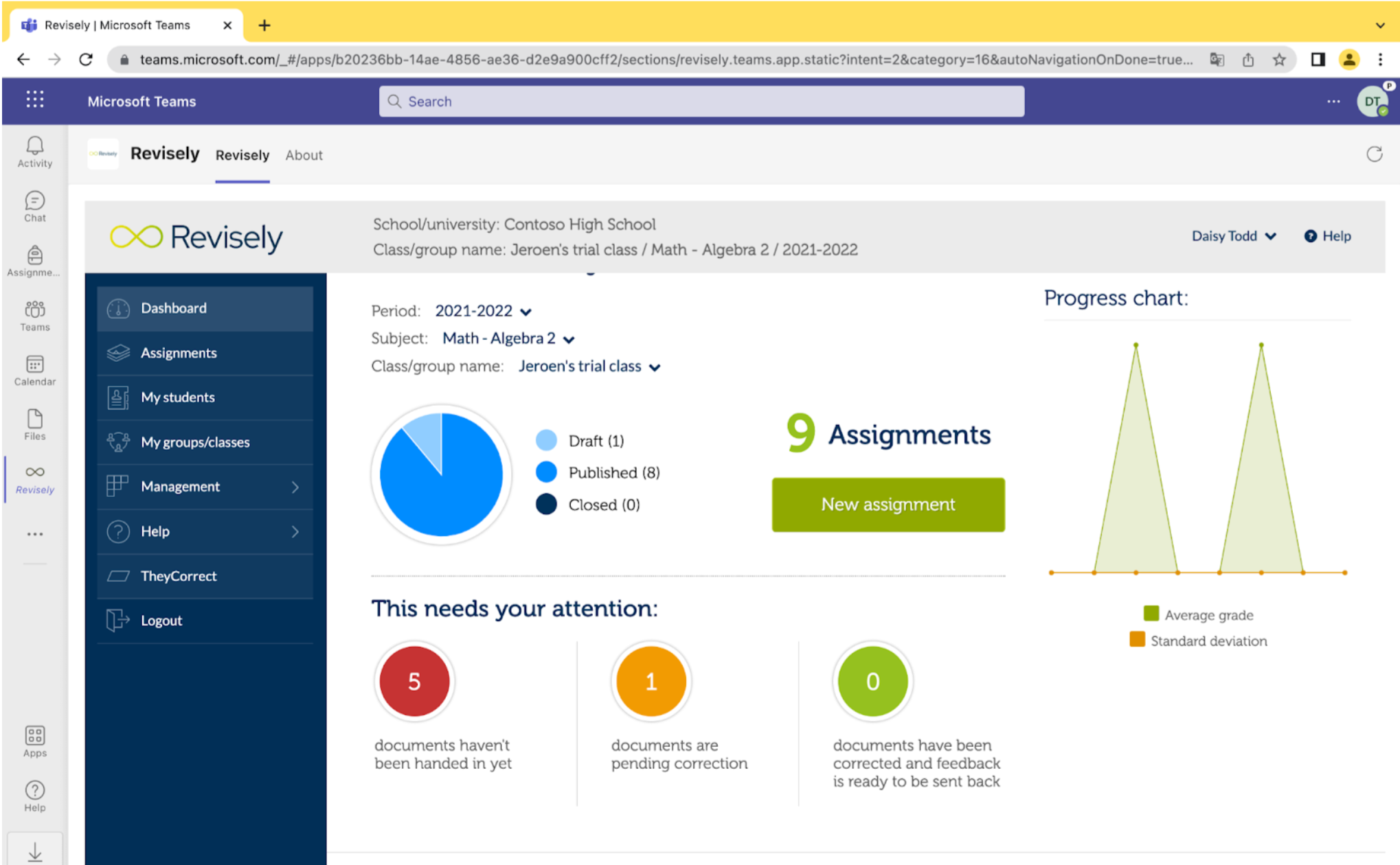 Revisely Grading documents / giving feedback - Revisely